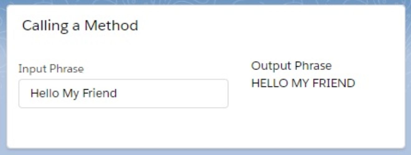 Santanu Pal | Salesforce Blog | Communication using Method in LWC
